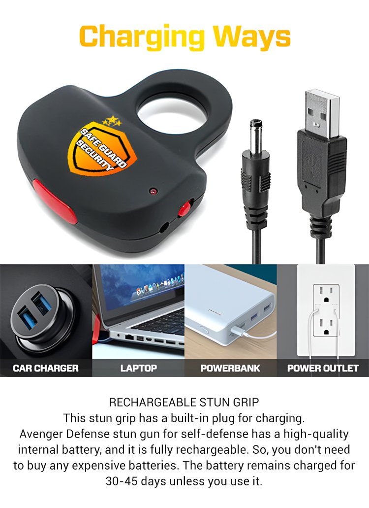 Finger key chain stun gun-Online shopping MALL